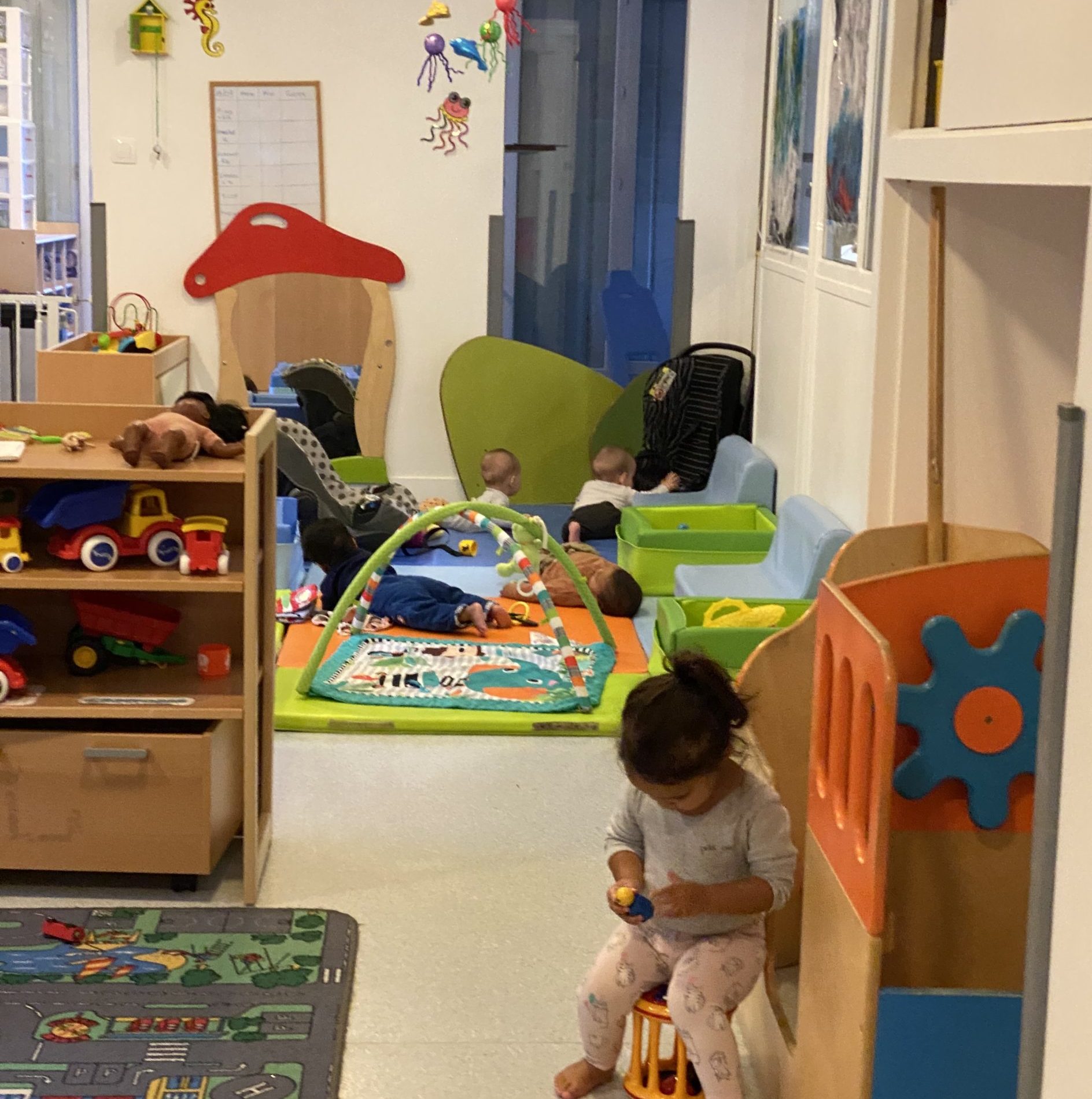 Activités en crèche - Les petits mousses